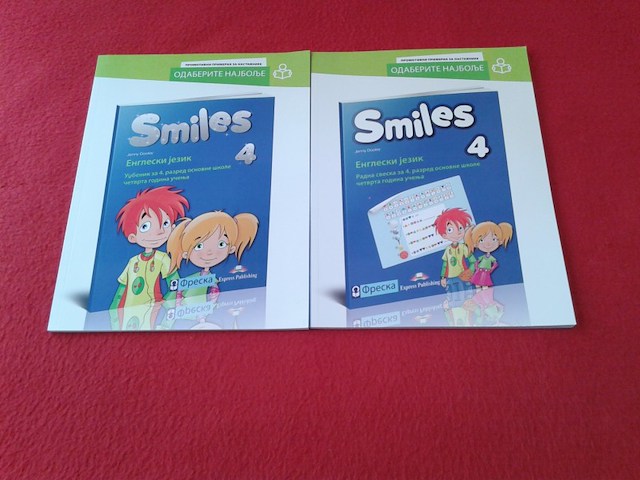 SMILES 4, engleski jezik za 4. razred FRESKA