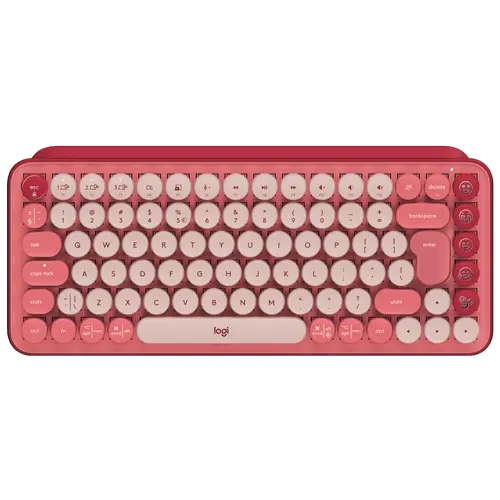 Logitech Tastatura Pop with Emoji, Roze