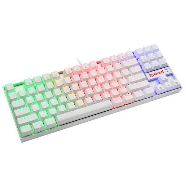 REDRAGON Gaming tastatura Kumara K552-RGB Mechanical White - Red Switch‚bela