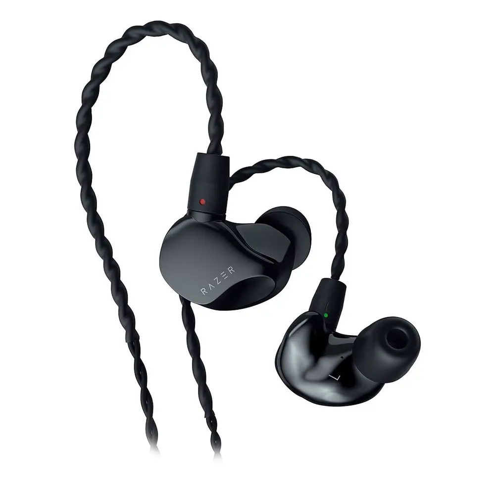 RAZER Gaming slušalice Moray - Ergonomic In-ear Monitor for All-day crne