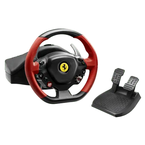 THRUSTMASTER Set volan i pedale Ferrari 458 Spider Racing Wheel crveno-crni