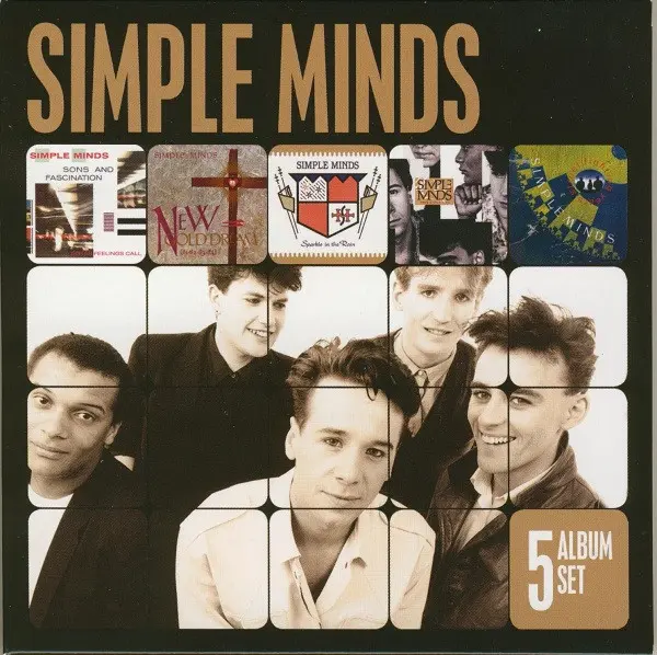 SIMPLE MINDS - 5 Album Set