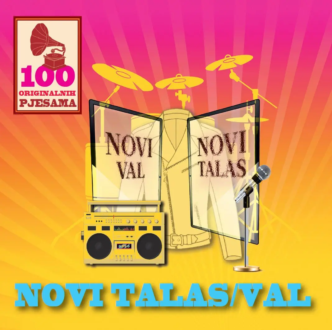 RAZNI - Novi talas/Val 100 originalnih pesama
