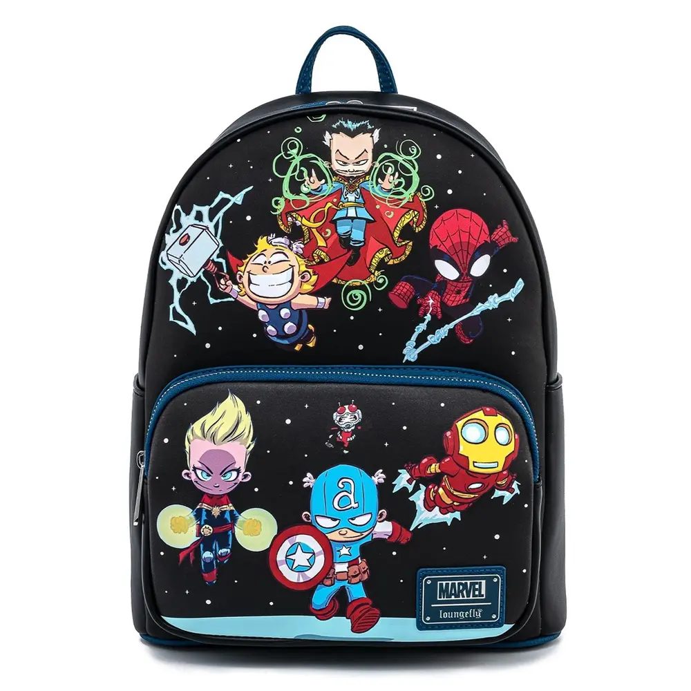 LOUNGEFLY Ranac Marvel Skottie Young Backpack teget