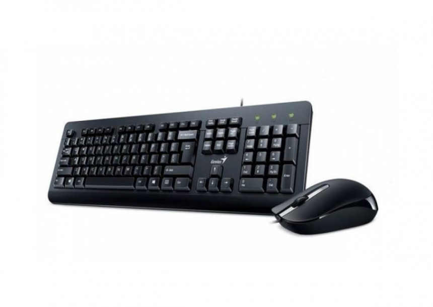 Tastatura+Mis Genius KM-160 USB YU Black