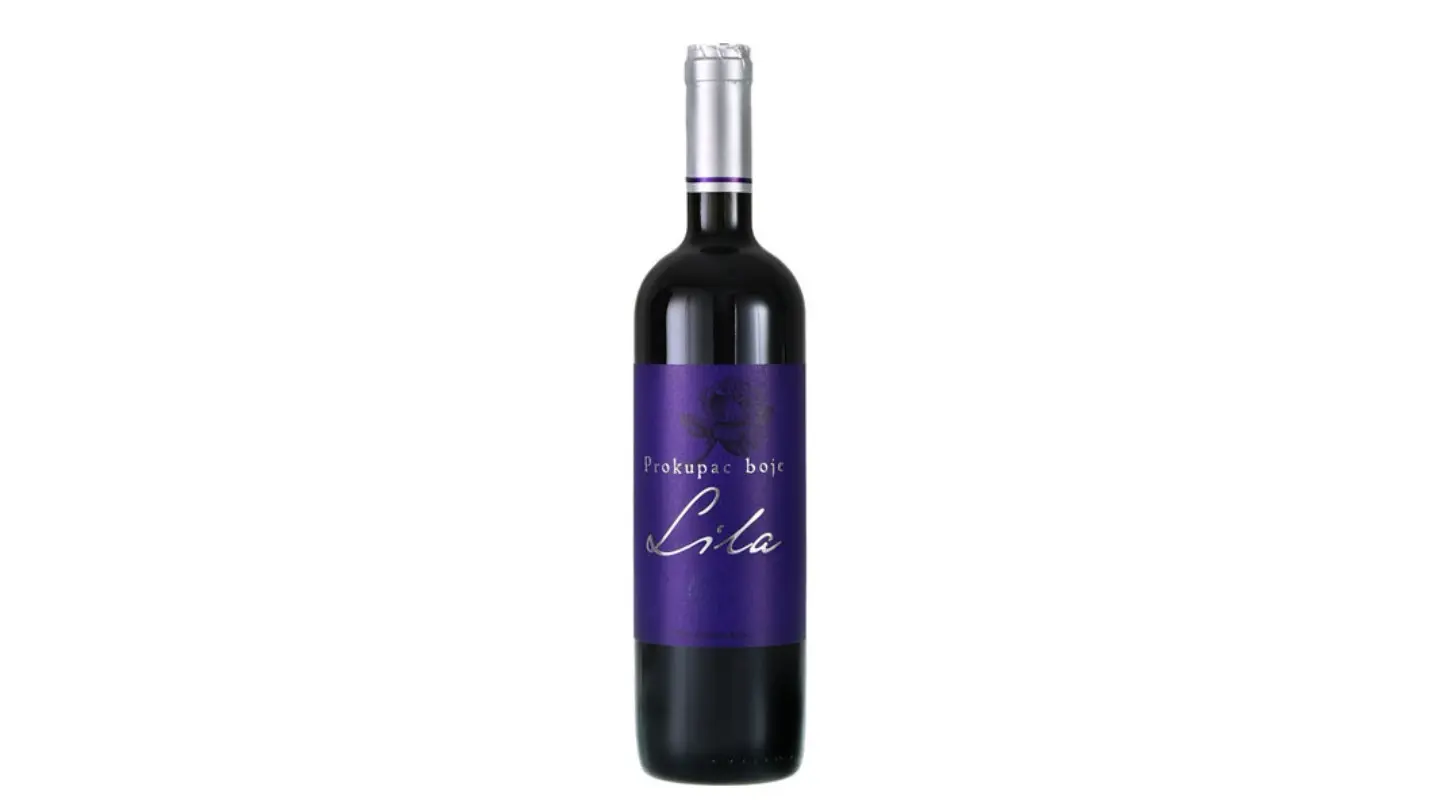 BUDIMIR Prokupac boje lila crveno vino 0.75l