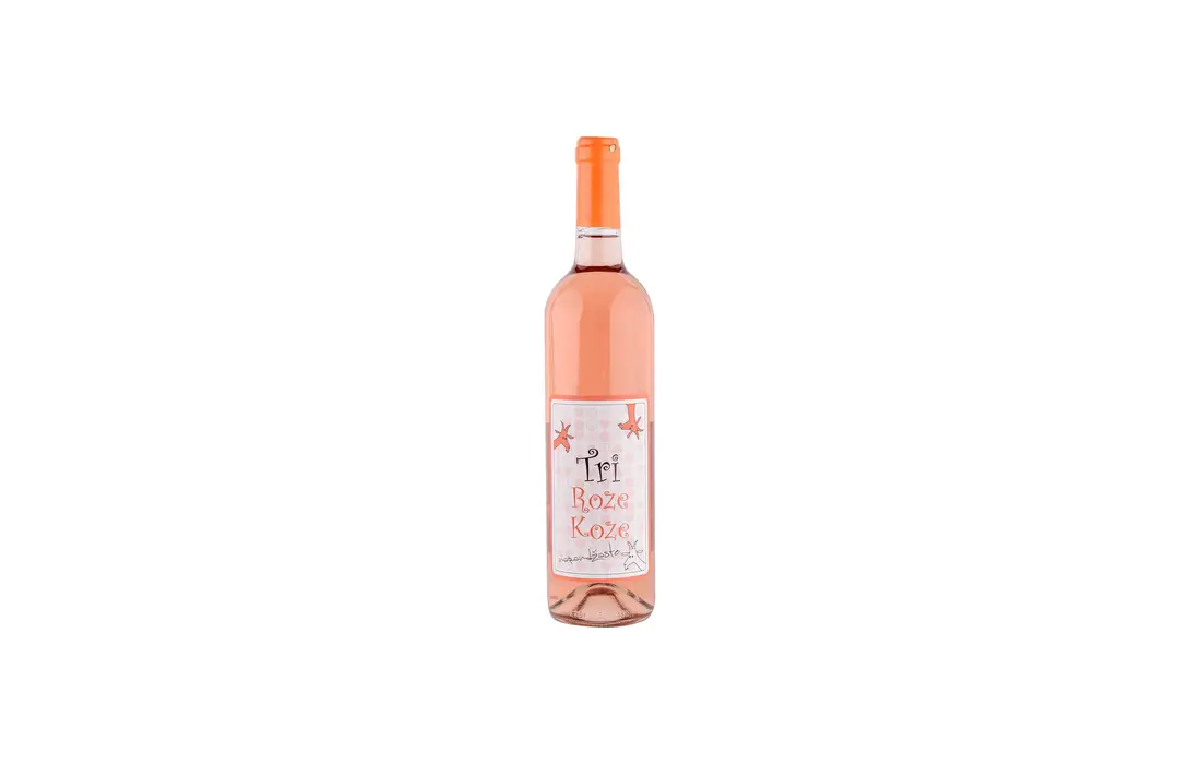 ERDEVIK Tri roze koze vino 0.75l