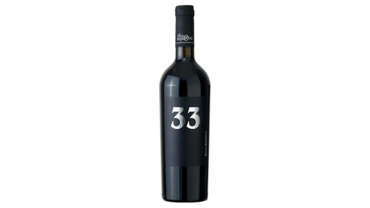 RAJKOVIĆ 33 crveno crveno vino 0.75l