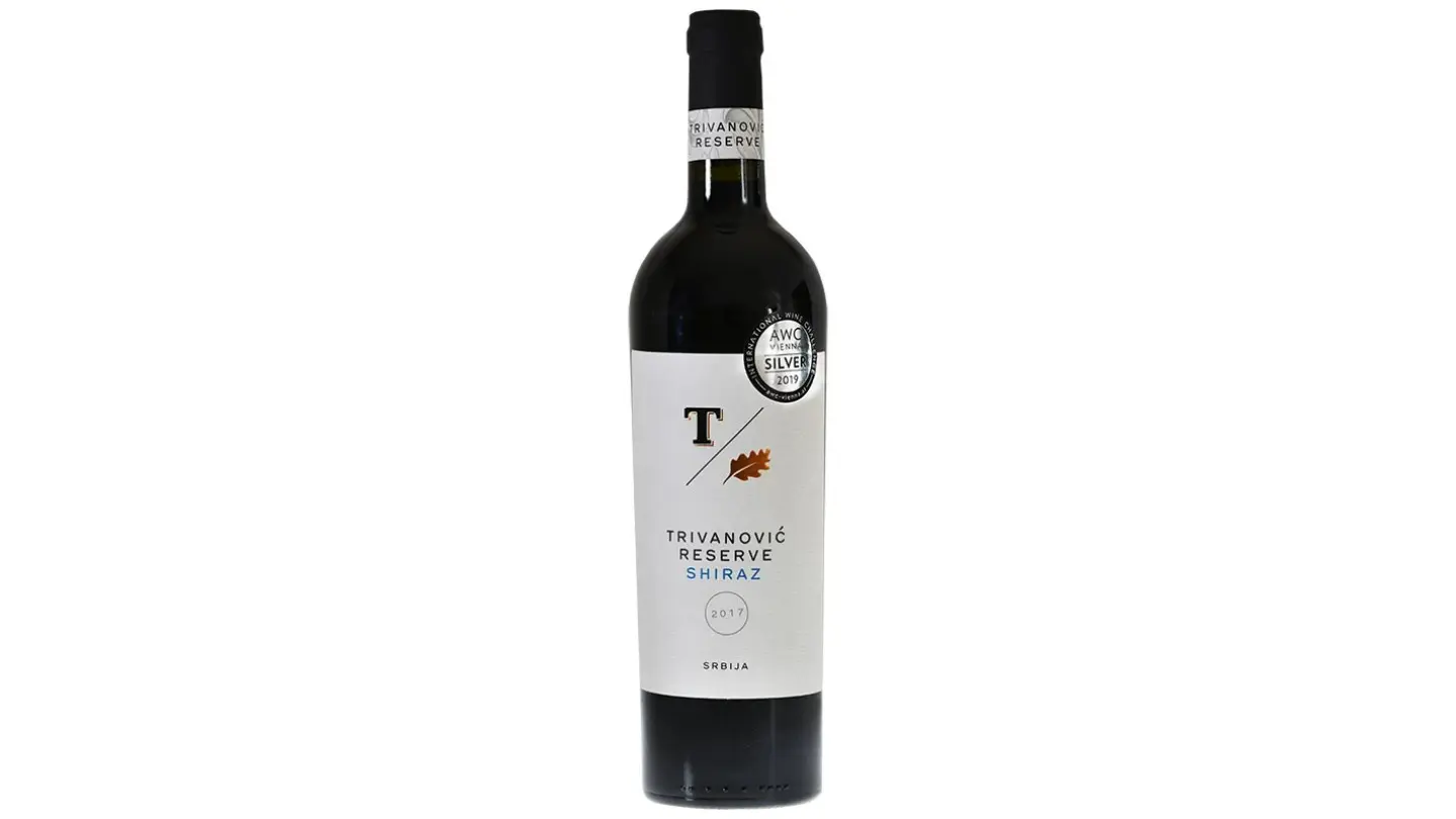 TRIVANOVIĆ Shiraz Reserve crveno vino 0.75l