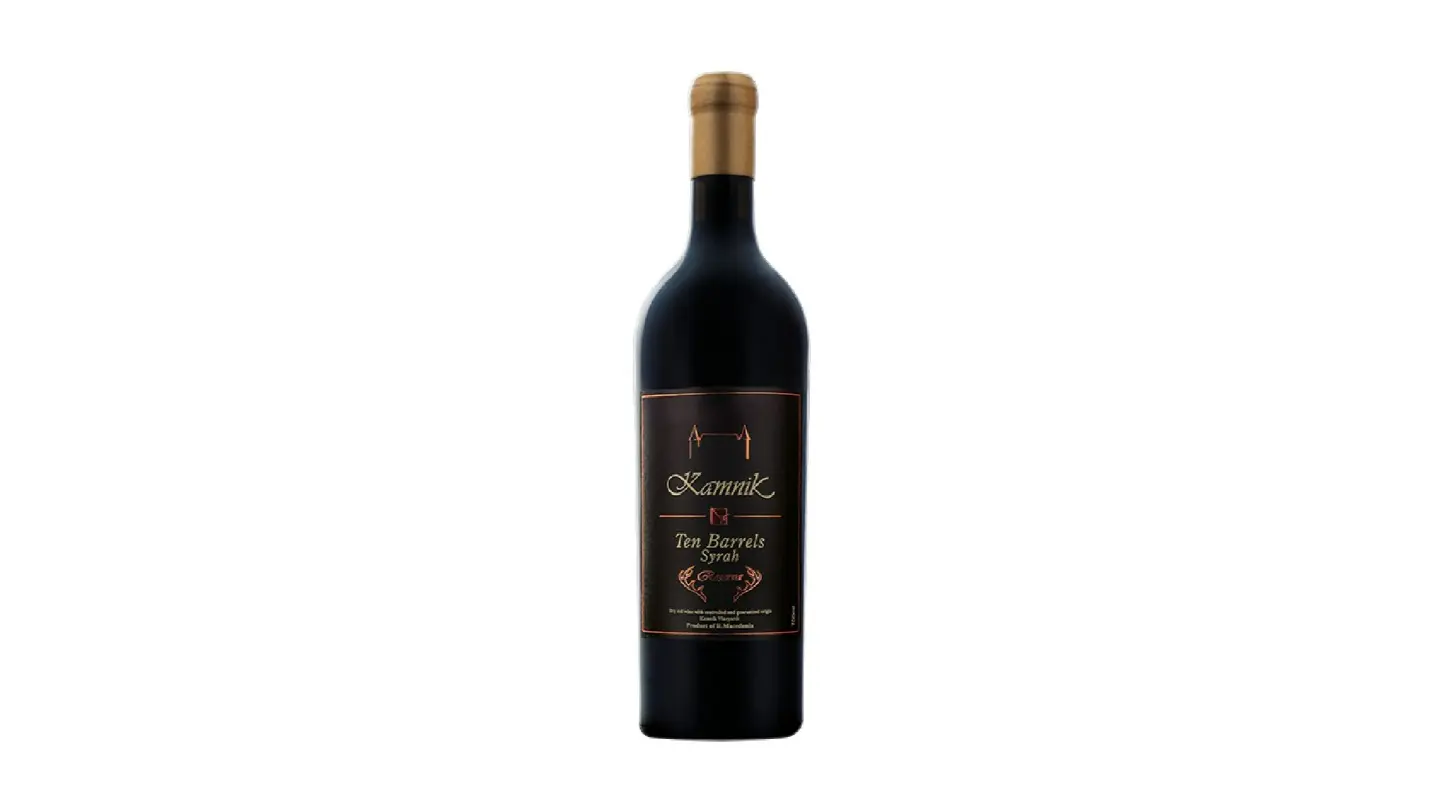 KAMNIK Syrah Ten Barreis crveno vino 0.75l