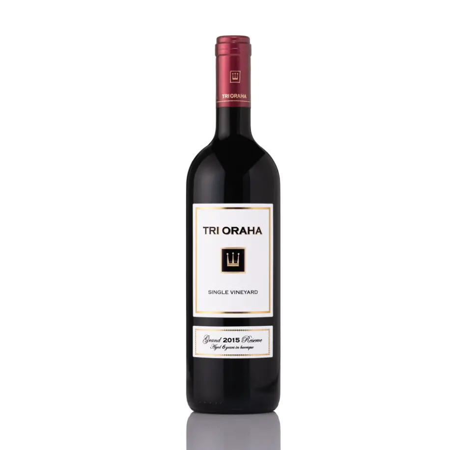 TRI ORAHA Single vineyard crveno vino 2015 0.75l