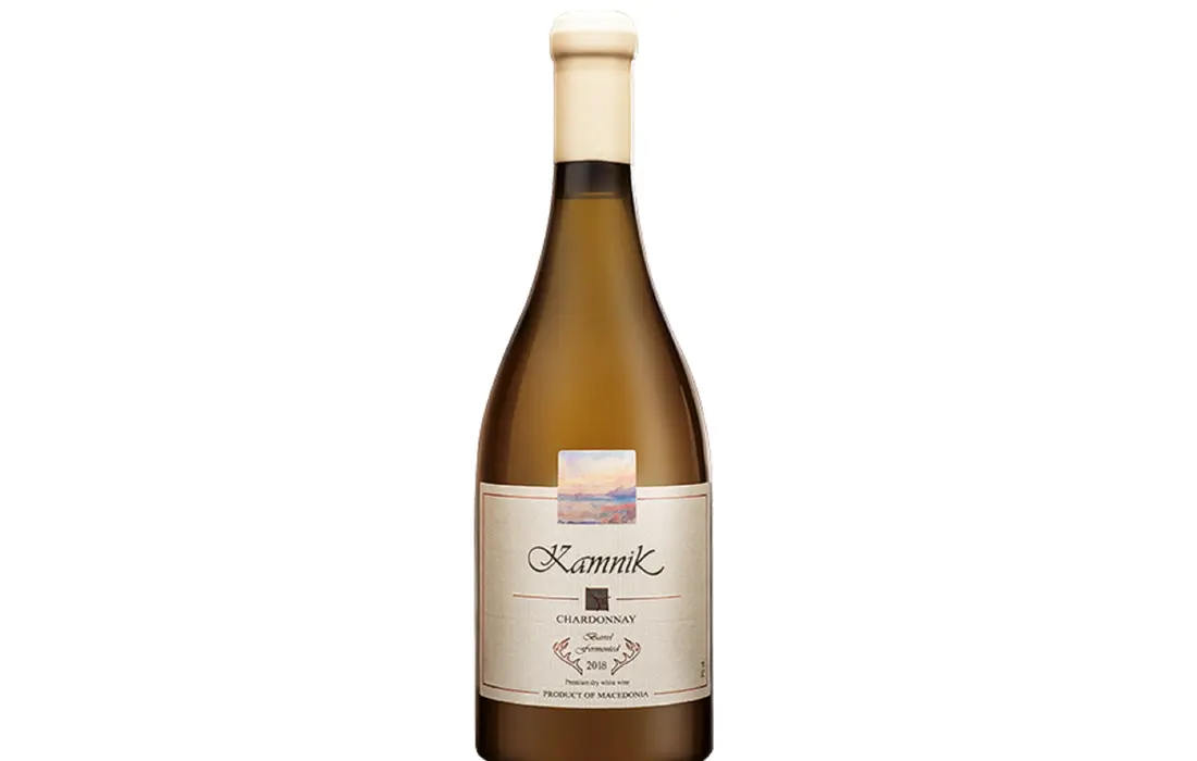 KAMNIK Chardonnay Barrel Fermented belo vino 0.75l