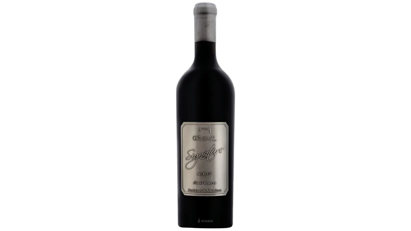 KAMNIK Signature Merlot crveno vino 2017 0.75l