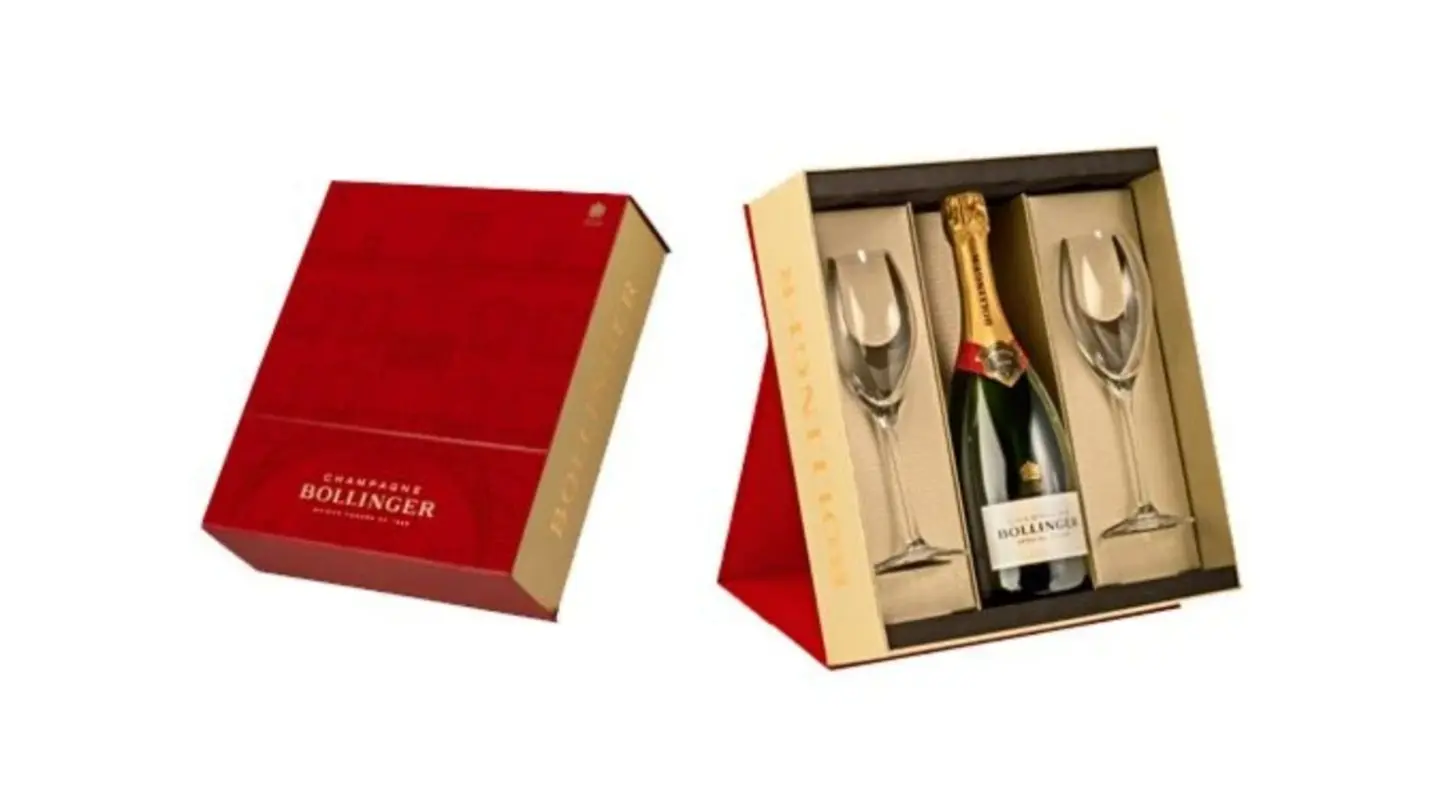 BOLLINGER Baby Bollinger special Cuvée red gift belo penušavo vino