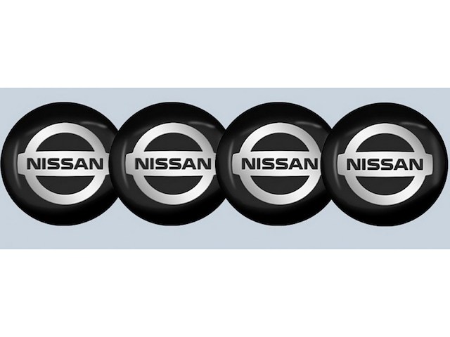 NISSAN-plastificirane nalepnice za felne-set od 4 kom.