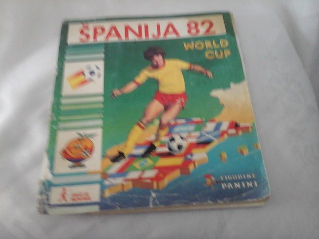 Španija 82 world cup album sa sličicama Panini pun