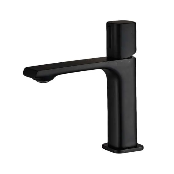 Alfa baterija za lavabo matt black