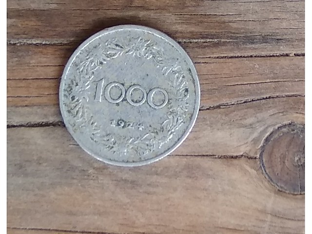 AUSTRIJA 1000 G 1924