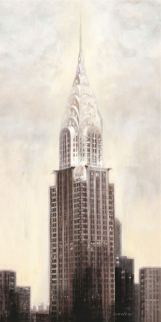 Chrysler building N.Y.C., uramljena slika 50 x 100 cm
