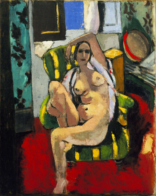 Henri Matisse, Odalisque with a Tambourine 1925., uramljena slika dimenzije 40x50cm