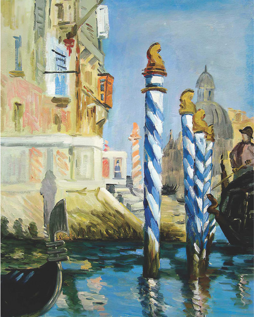 The Grand Canal Venice, uramljena slika 30x40cm i 40x50cm