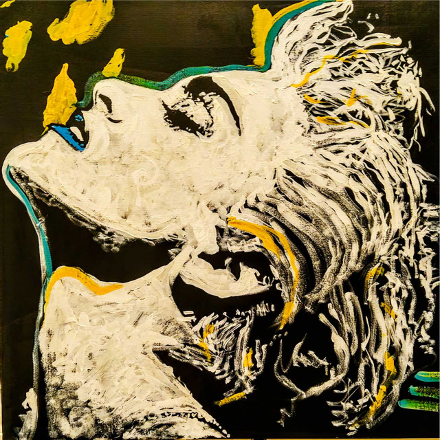 Madonna, uramljena slika 30x30cm i 50x50cm
