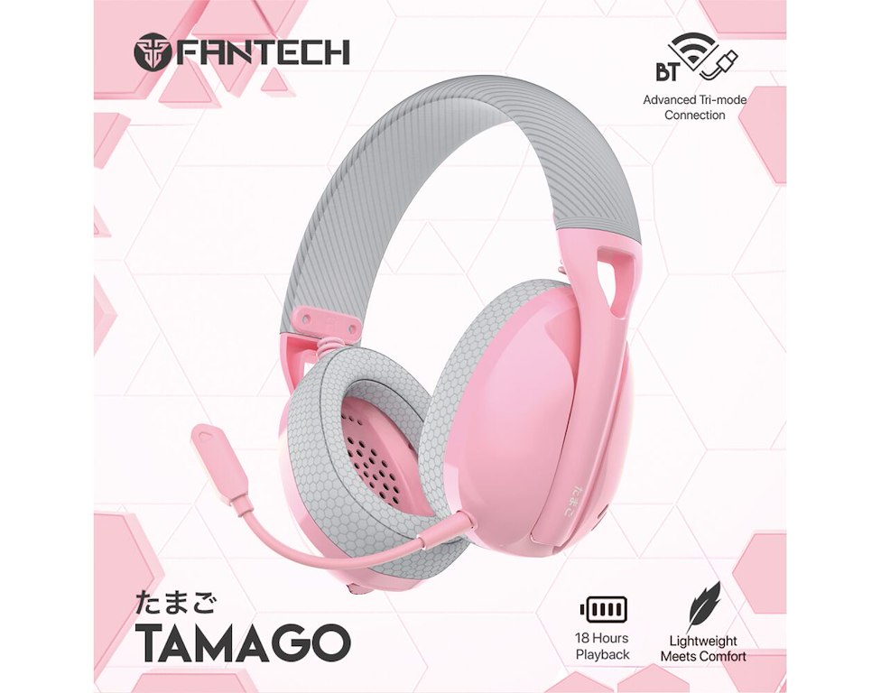 Bluetooth slusalice Fantech WHG01 Tamago Sakura