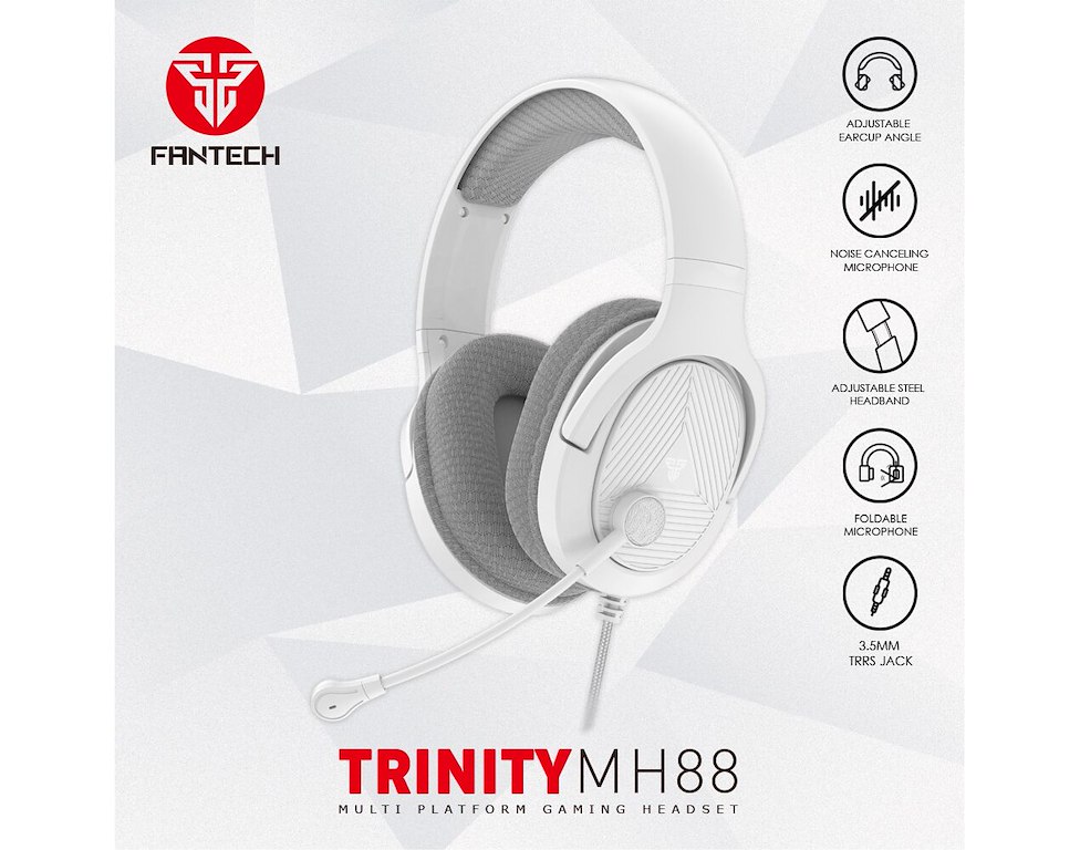 Slusalice Gaming Fantech MH88 Trinity Space Edition