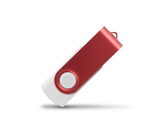 SMART RED, USB FLASH MEMORY, 4GB, WHITE