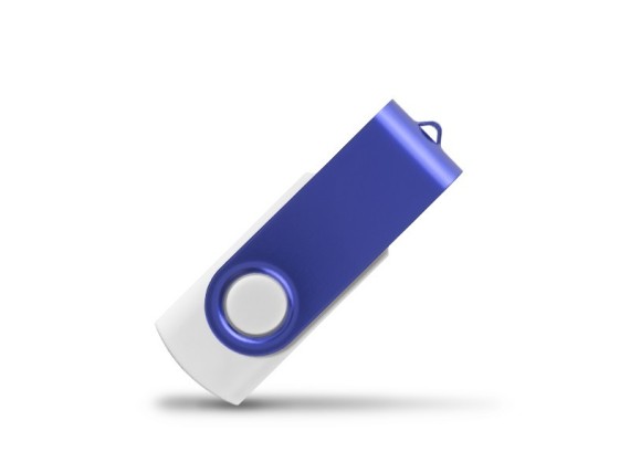 SMART BLUE, USB FLASH MEMORY, 4GB, WHITE