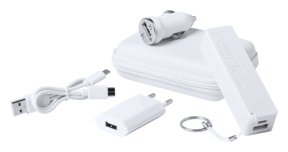 DUTIAN USB PUNJAČ I POWER BANK SET