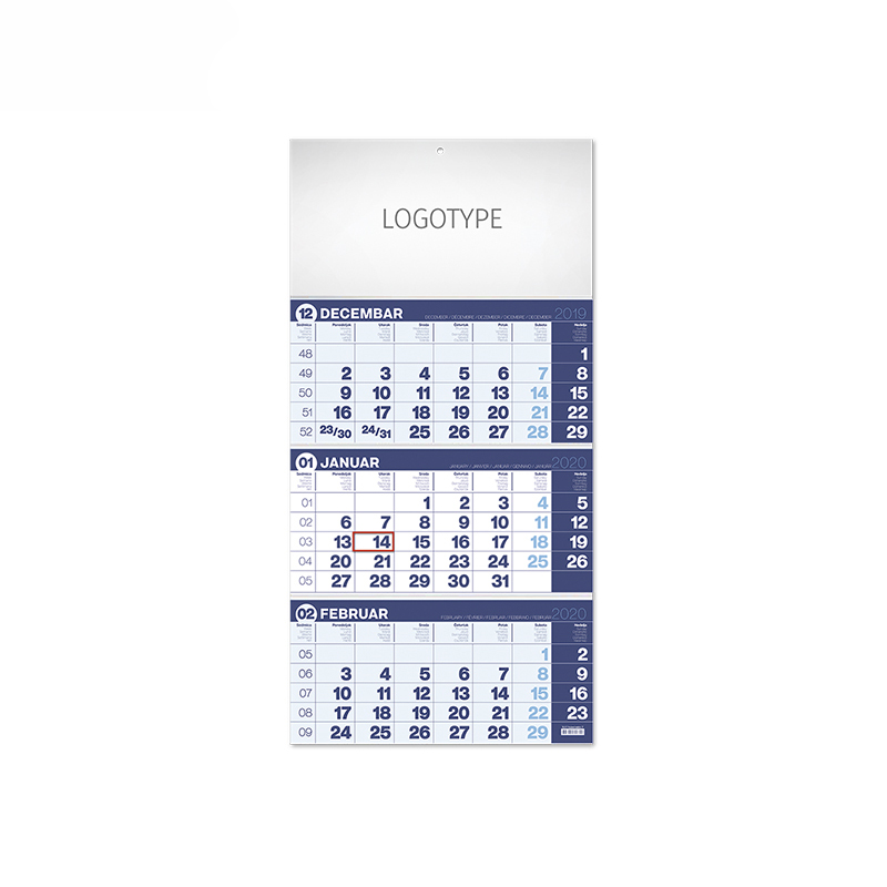 subdirectory_arrow_left POSLOVNI 17 - zidni kalendar