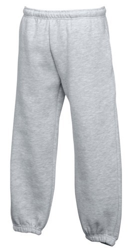 FRUIT OF THE LOOM CLASSIC ELASTICATED CUFF JOG PANTS KIDS, DEČIJA TRENERKA,