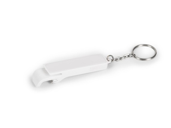 DAG, KEYCHAIN WITH OTVARAČ, WHITE