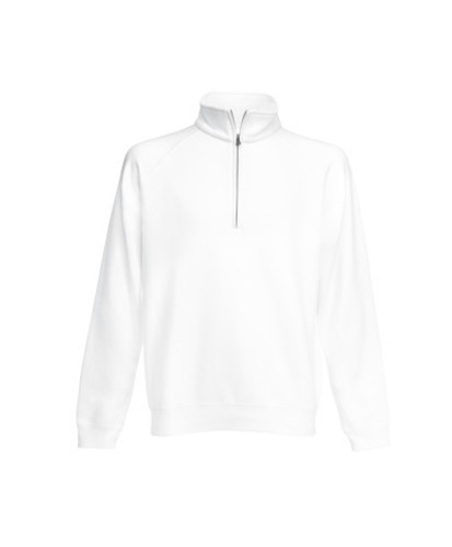 FRUIT OF THE LOOM PREMIUM ZIP NECK SWEAT, DUKS SA RAJSFLERŠLUS-CIPZAROM NA ZAKOPČAVANJE