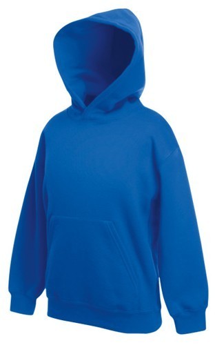 FRUIT OF THE LOOM, KIDS PREMIUM HOODED SWEAT, DUKS SA KAPULJAČOM ZA DECU, ROYAL PLAVA, 12-13