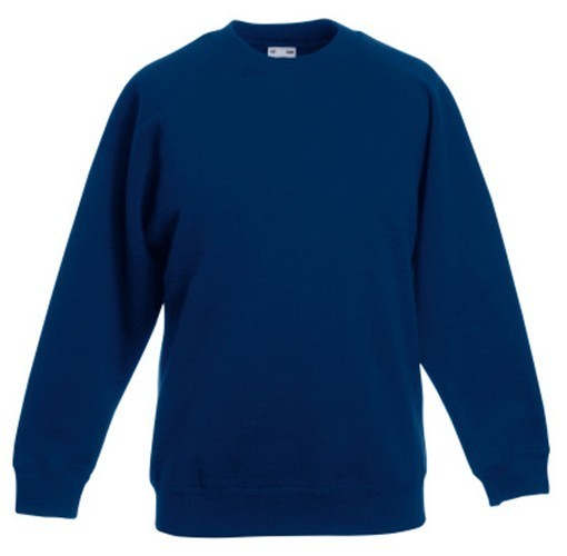 FRUIT OF THE LOOM, KIDS CLASSIC RAGLAN SWEAT, DUKS ZA DECU, TEGET, 14-15