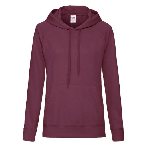 FRUIT OF THE LOOM, PREMIUM HOODED SWEAT, MUŠKI DUKS SA KAPULJAČOM, BURGUNDI, S