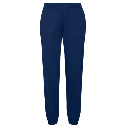 FRUIT OF THE LOOM, CLASSIC ELASTICATED CUFF JOG PANTS, TRENERKA SA RANFLOM NA NOGAVICAMA, TEGET, L