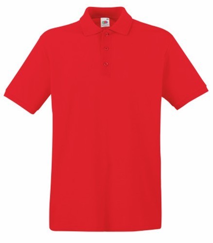 FRUIT OF THE LOOM, PREMIUM POLO, PREMIUM POLO MAJICA ZA MUŠKARCE, CRVENA, XL