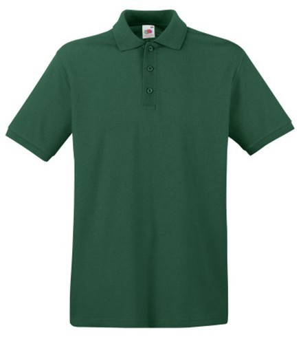 FRUIT OF THE LOOM, PREMIUM POLO, PREMIUM POLO MAJICA ZA MUŠKARCE, TAMNO ZELENA , XL