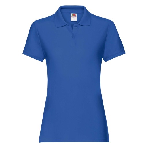 FRUIT OF THE LOOM, LADIES PREMIUM POLO, ŽENSKA PREMIUM POLO MAJICA,ROYAL PLAVA , M