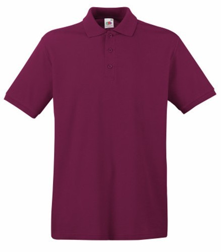 FRUIT OF THE LOOM, PREMIUM POLO, PREMIUM POLO MAJICA ZA MUŠKARCE, BURGUNDI, L