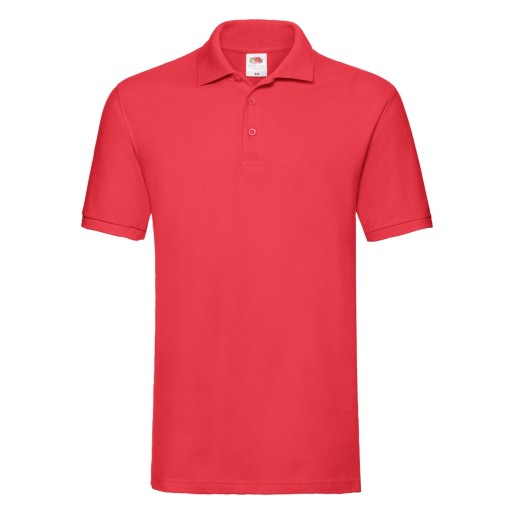 FRUIT OF THE LOOM, PREMIUM POLO, PREMIUM POLO MAJICA ZA MUŠKARCE, CRVENA, S