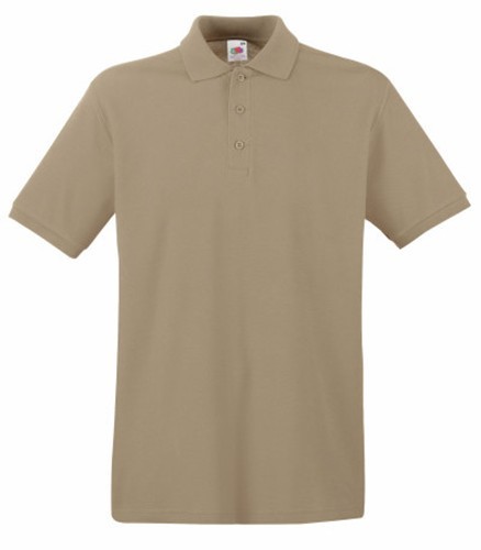 FRUIT OF THE LOOM, PREMIUM POLO, PREMIUM POLO MAJICA ZA MUŠKARCE, KHAKI, 2XL