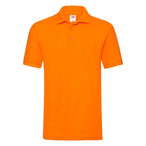 FRUIT OF THE LOOM, PREMIUM POLO, PREMIUM POLO MAJICA ZA MUŠKARCE, NARANDŽASTA, L