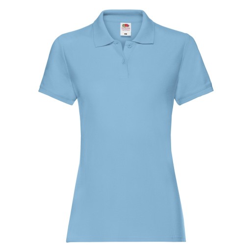 FRUIT OF THE LOOM, LADIES PREMIUM POLO, ŽENSKA PREMIUM POLO MAJICA, TAMNO ZELENA, 2XL