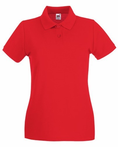 FRUIT OF THE LOOM, LADIES PREMIUM POLO, ŽENSKA PREMIUM POLO MAJICA, CRVENA, XS