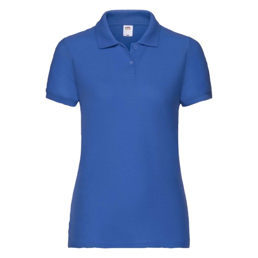 FRUIT OF THE LOOM, 65/35 LADIES POLO, POLO MAJICA ZA ŽENE, ROYAL PLAVA, M