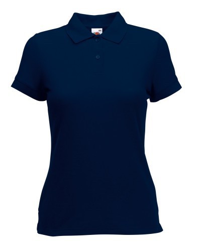 FRUIT OF THE LOOM, 65/35 LADIES POLO, POLO MAJICA ZA ŽENE, TAMNO TEGET, S